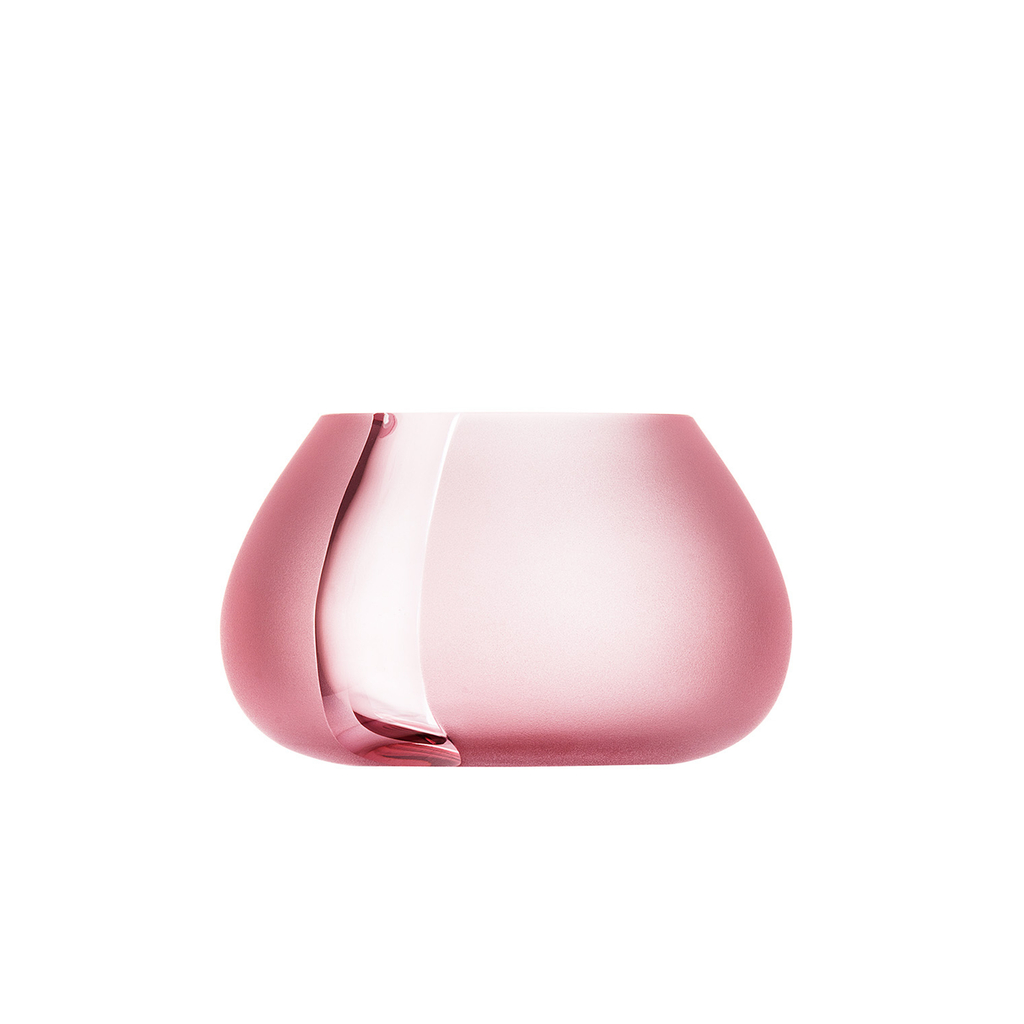 Hand-cut Bohemian crystal candleholder Lucy by Moser