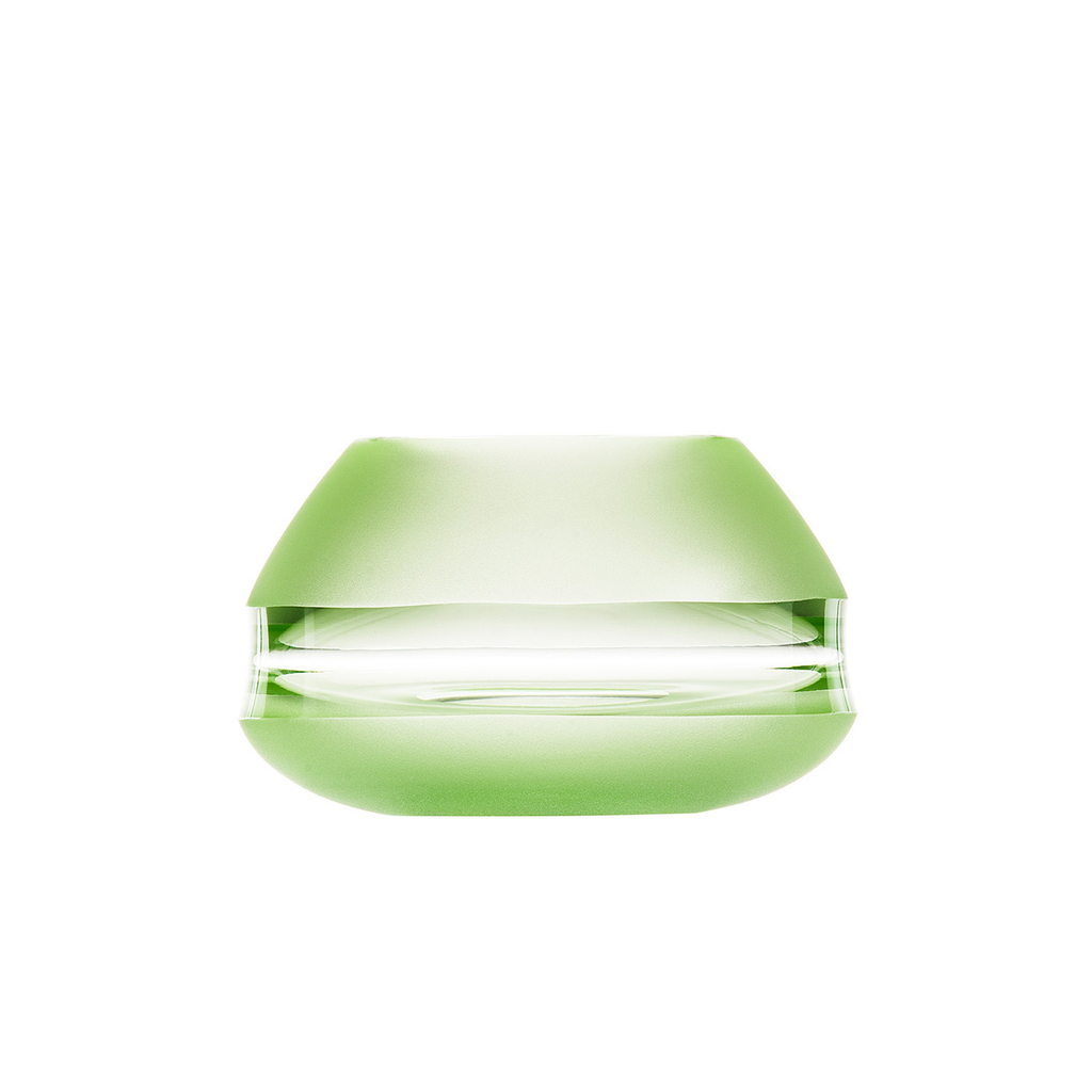 Hand-cut Bohemian crystal candleholder Lucy by Moser