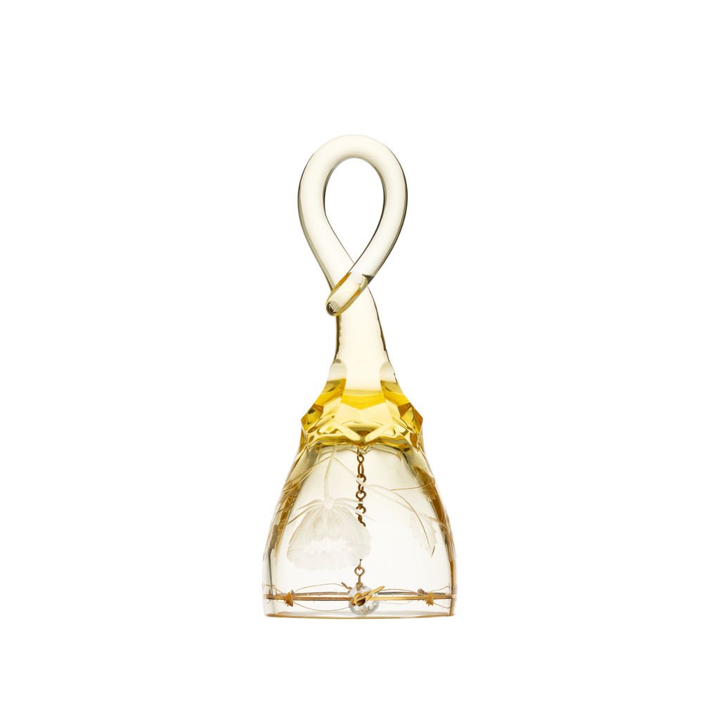 Decorative Christmas bell from Paula collection. By Moser