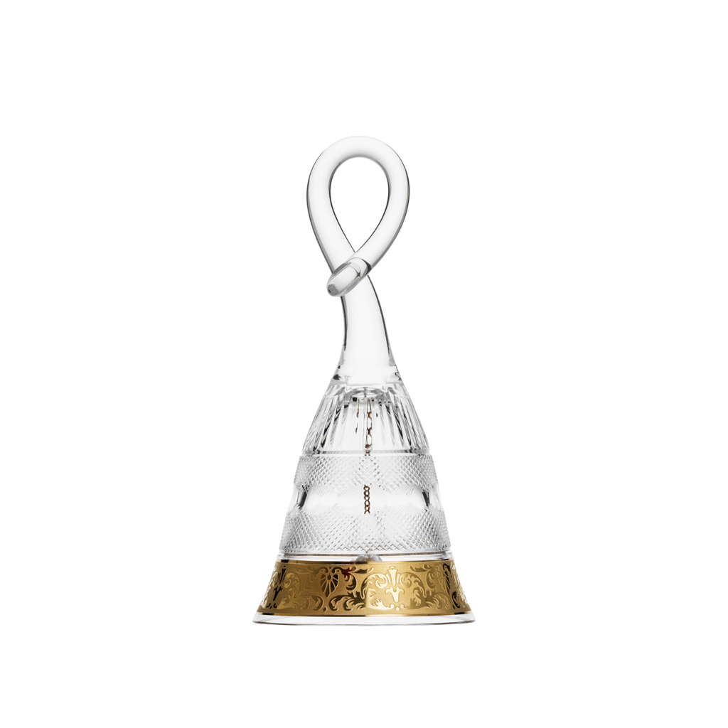 Decorative crystal bell from the Splendid collection by Moser