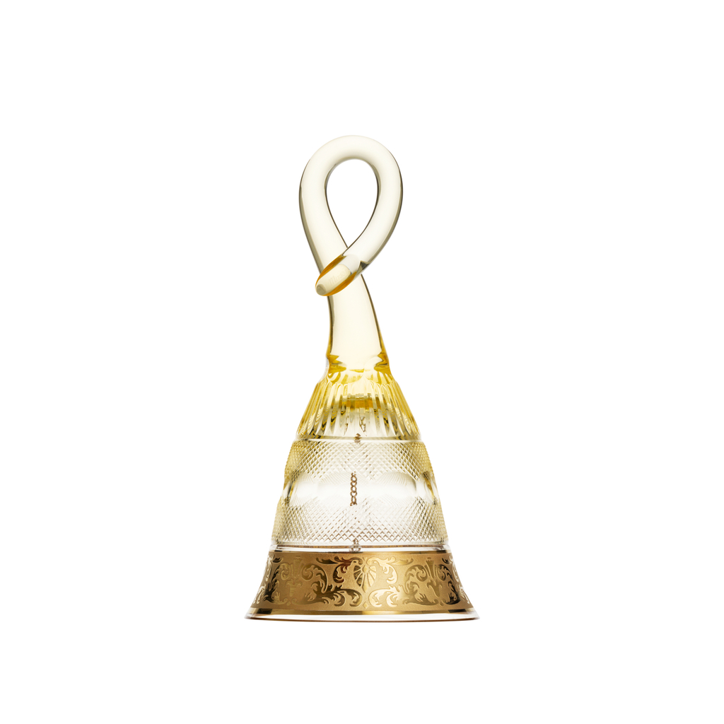 Decorative crystal bell from the Splendid collection by Moser