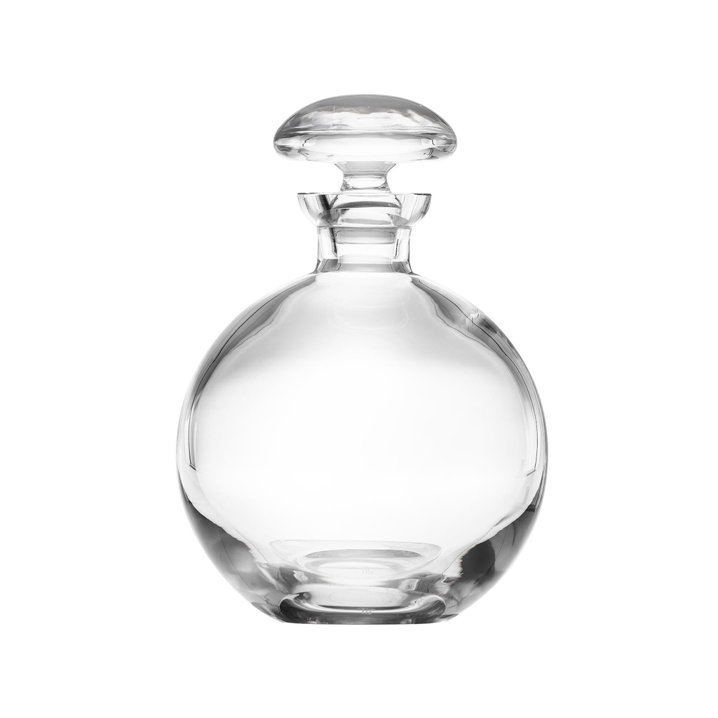 Clear Bohemian crystal whisky carafe (1,000 ml) by Moser