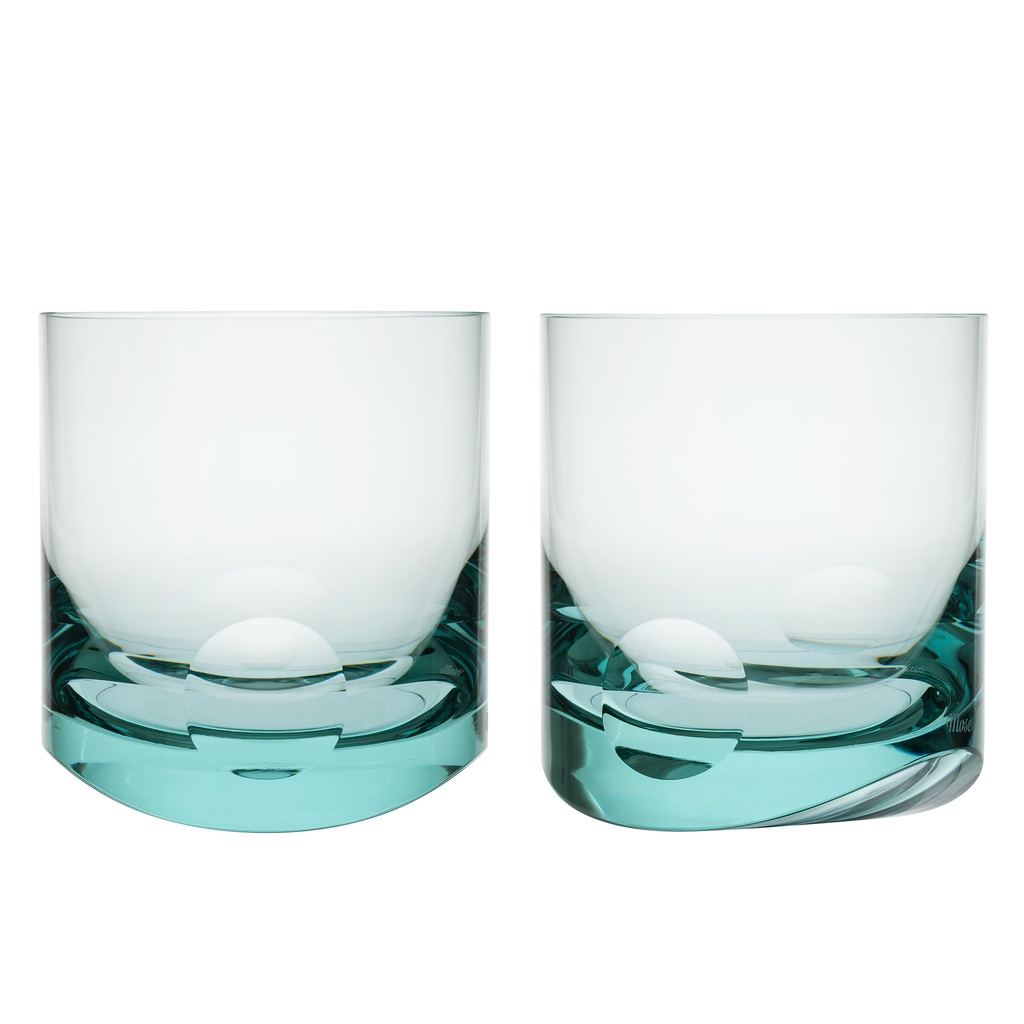 TIPSY glass made of Czech crystal by Moser