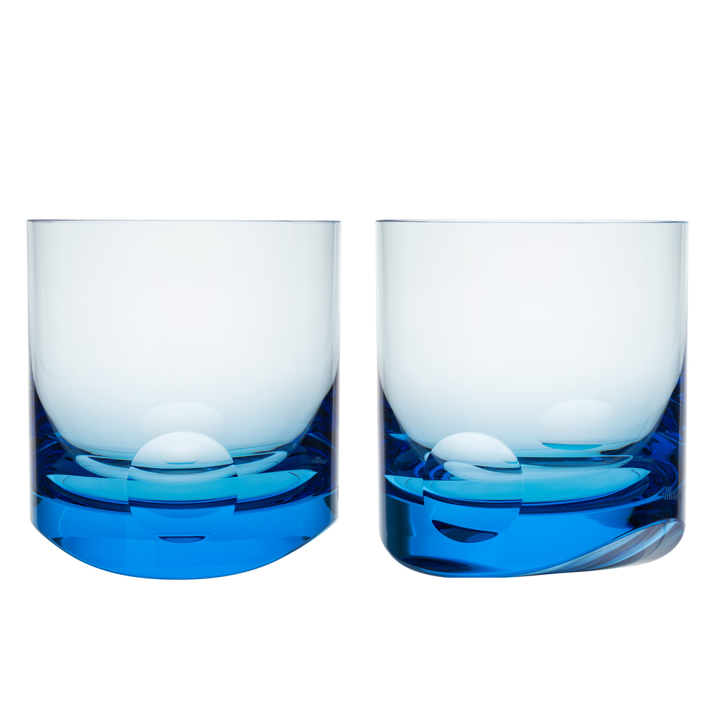 TIPSY glass made of Czech crystal by Moser