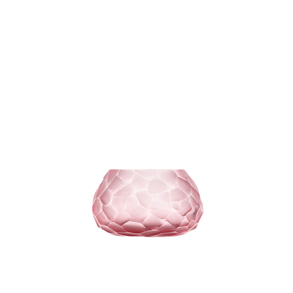 Hand-cut Bohemian crystal candleholder Lucy by Moser