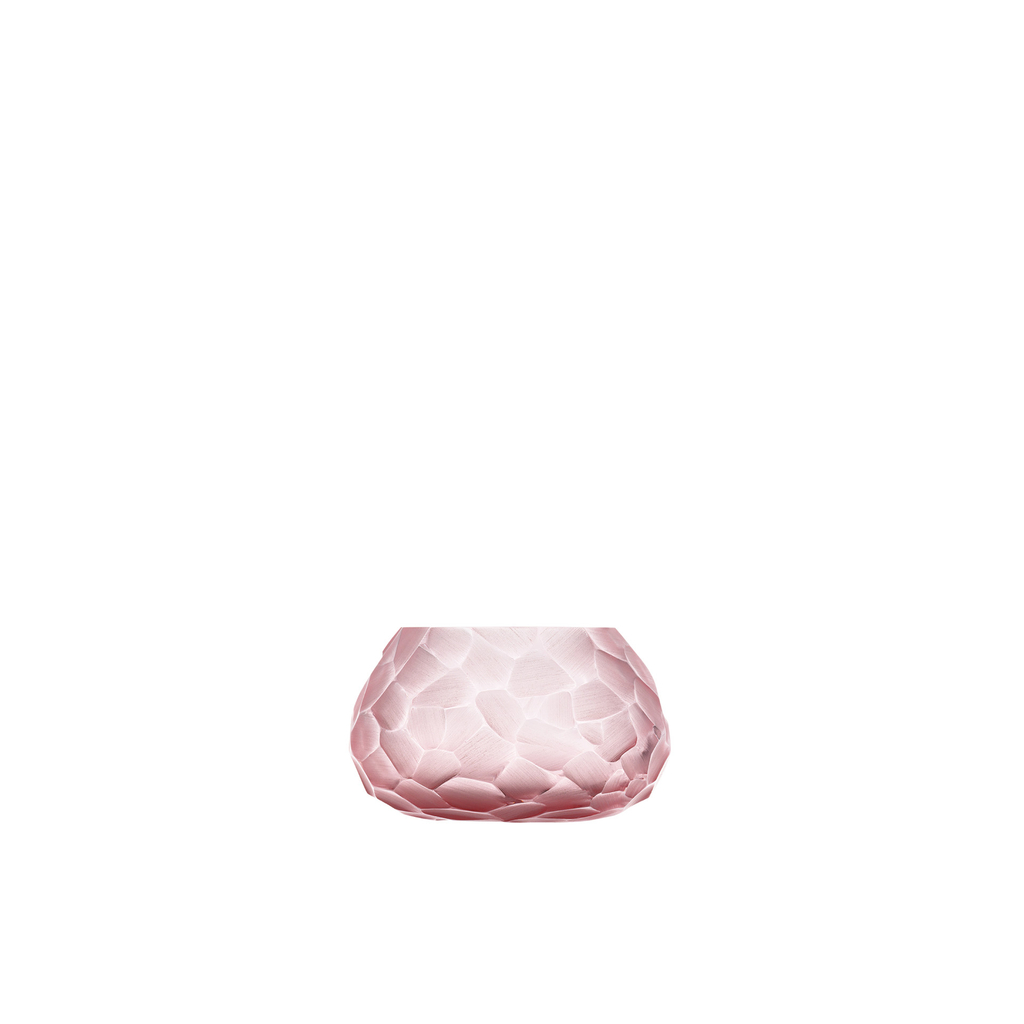 Hand-cut Bohemian crystal candleholder Lucy by Moser