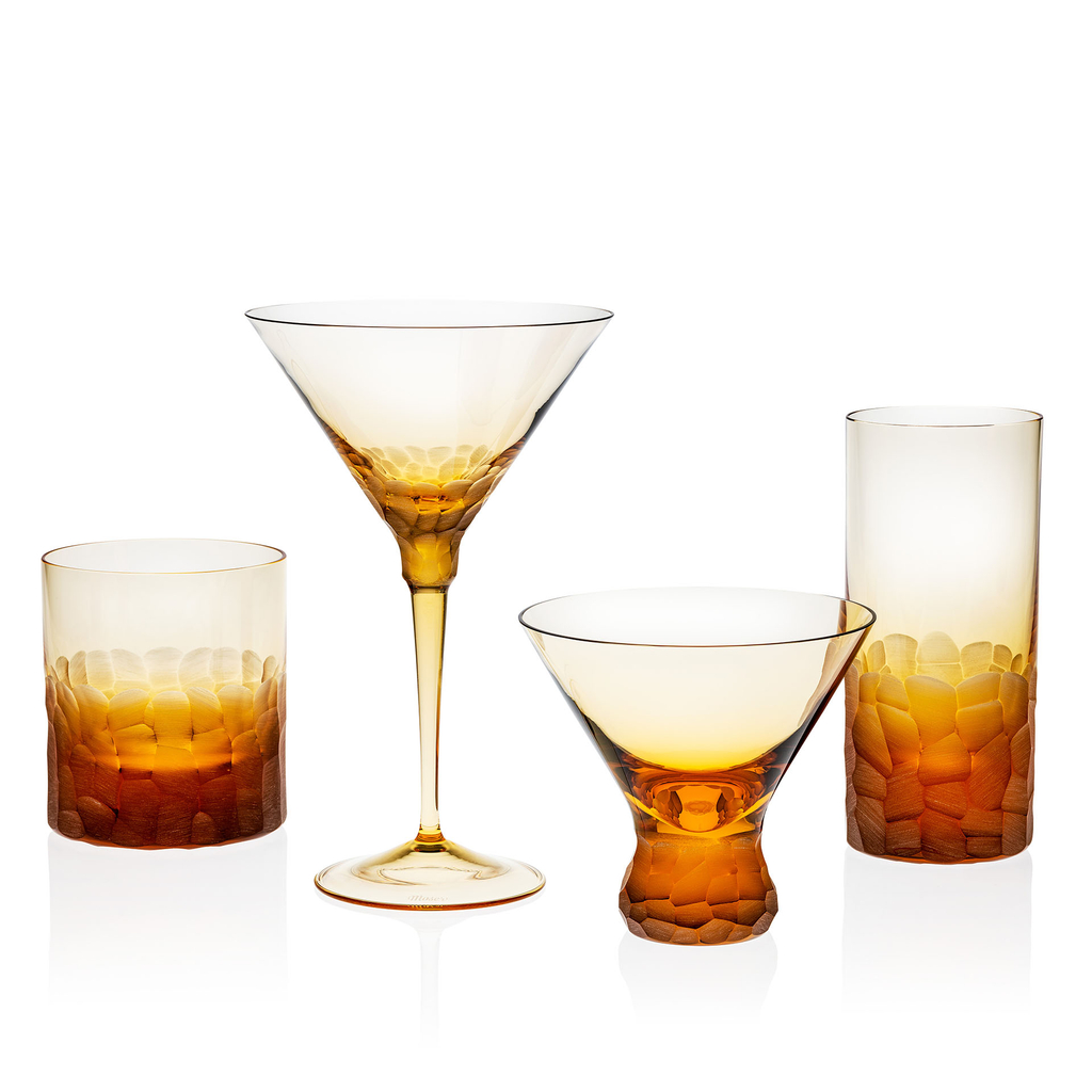 Bohemian crystal cocktail set Fluent and Whisky set from Moser