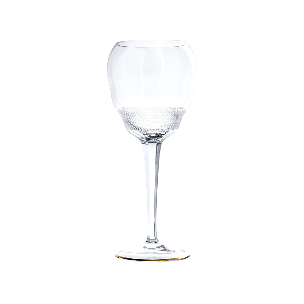 Sherry glass José Pizarro of cut Moser crystal