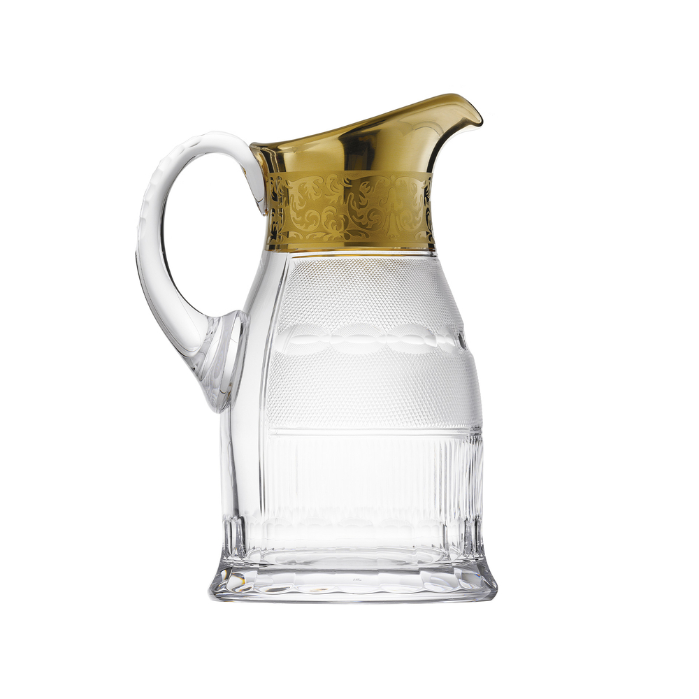 Bohemian crystal water jug (1,500 ml) by Moser