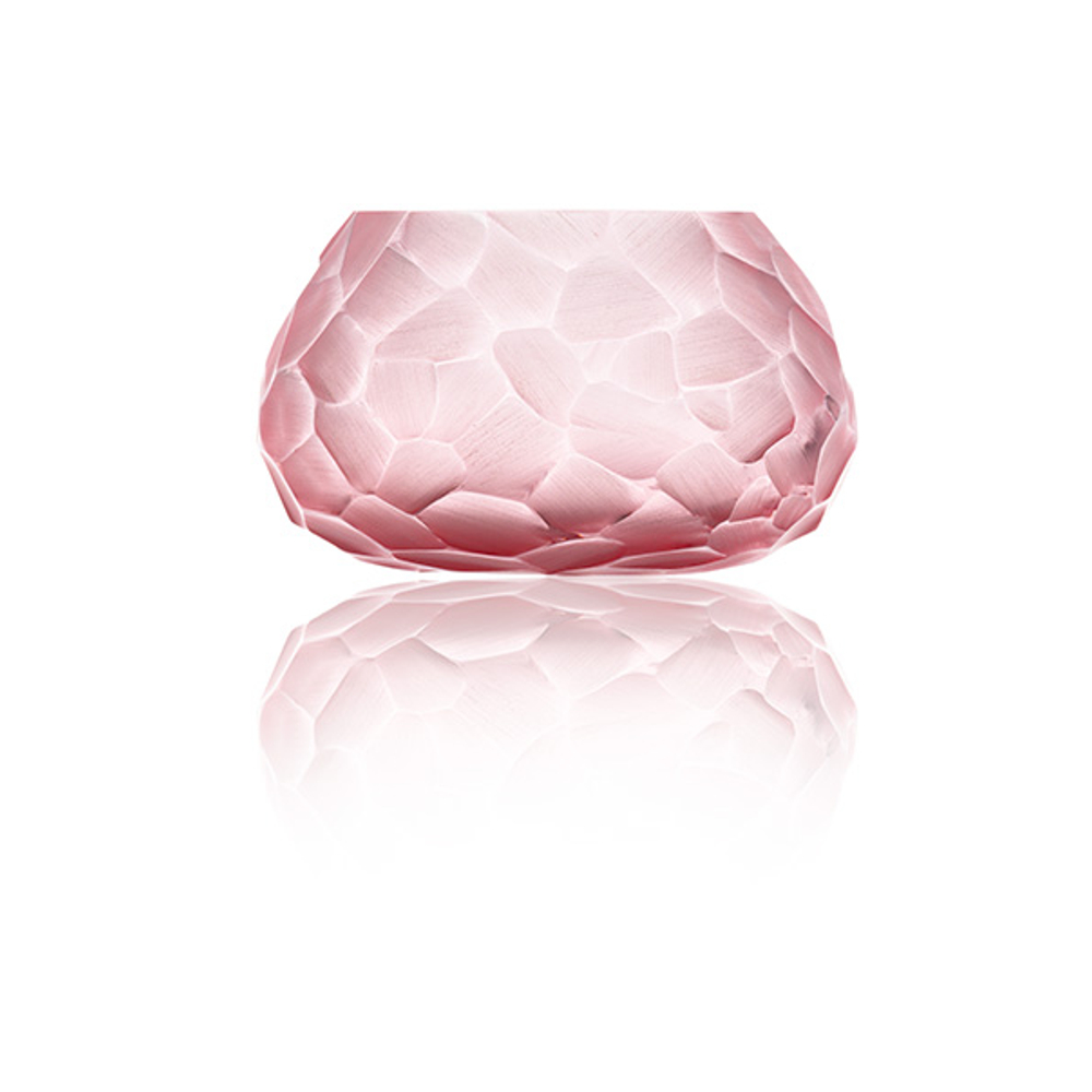 Hand-cut Bohemian crystal candleholder Lucy by Moser