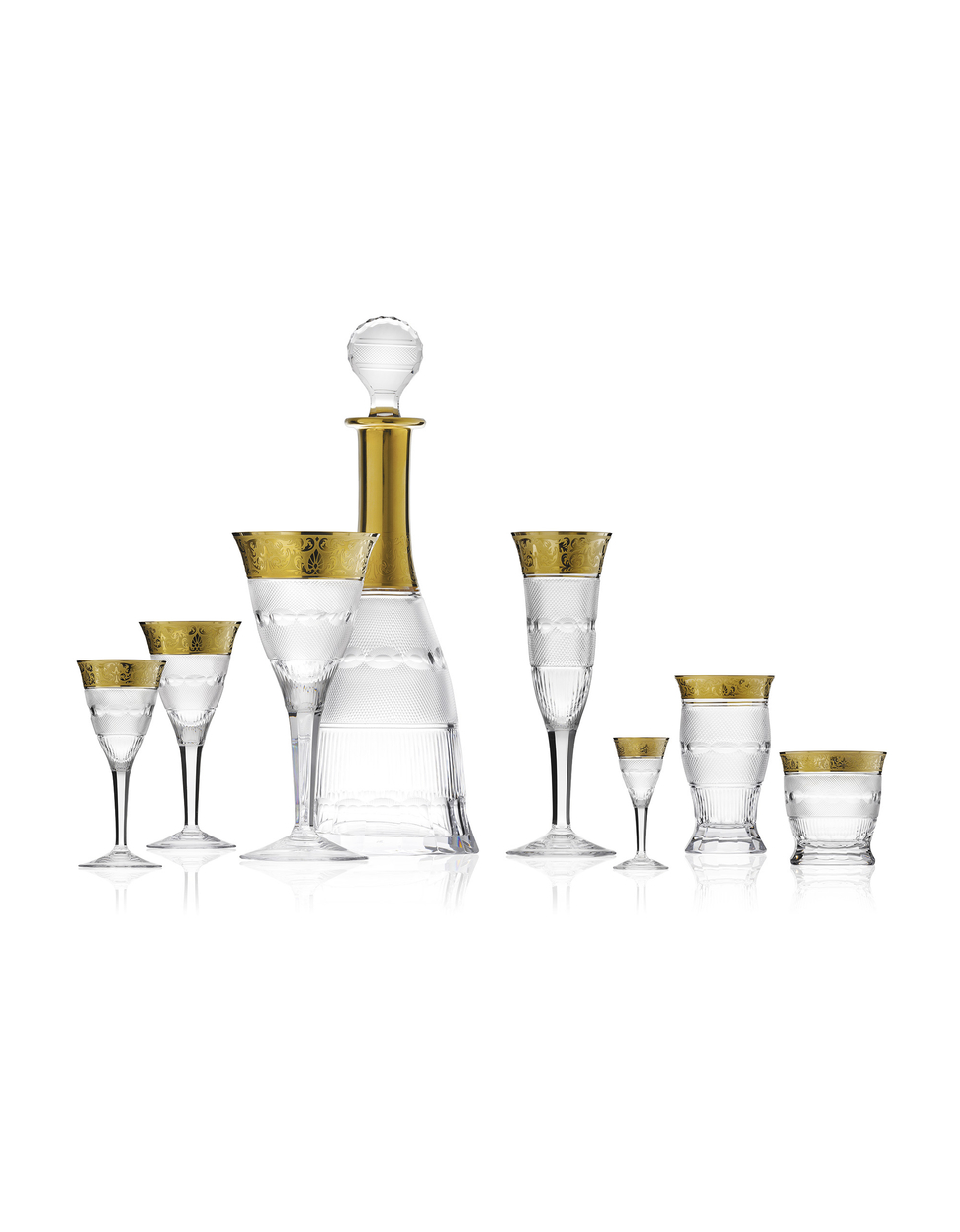 Bohemian cut crystal collection Splendid by Moser - Moser