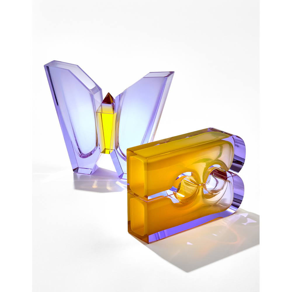 Luxurious crystal vase Air | Four Elements by Moser