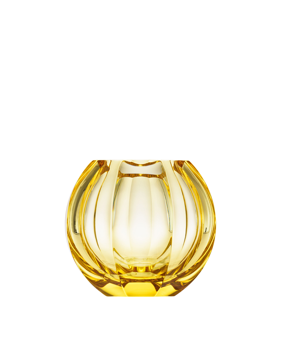 Hand-cut Bohemian crystal vase Beauty by Moser