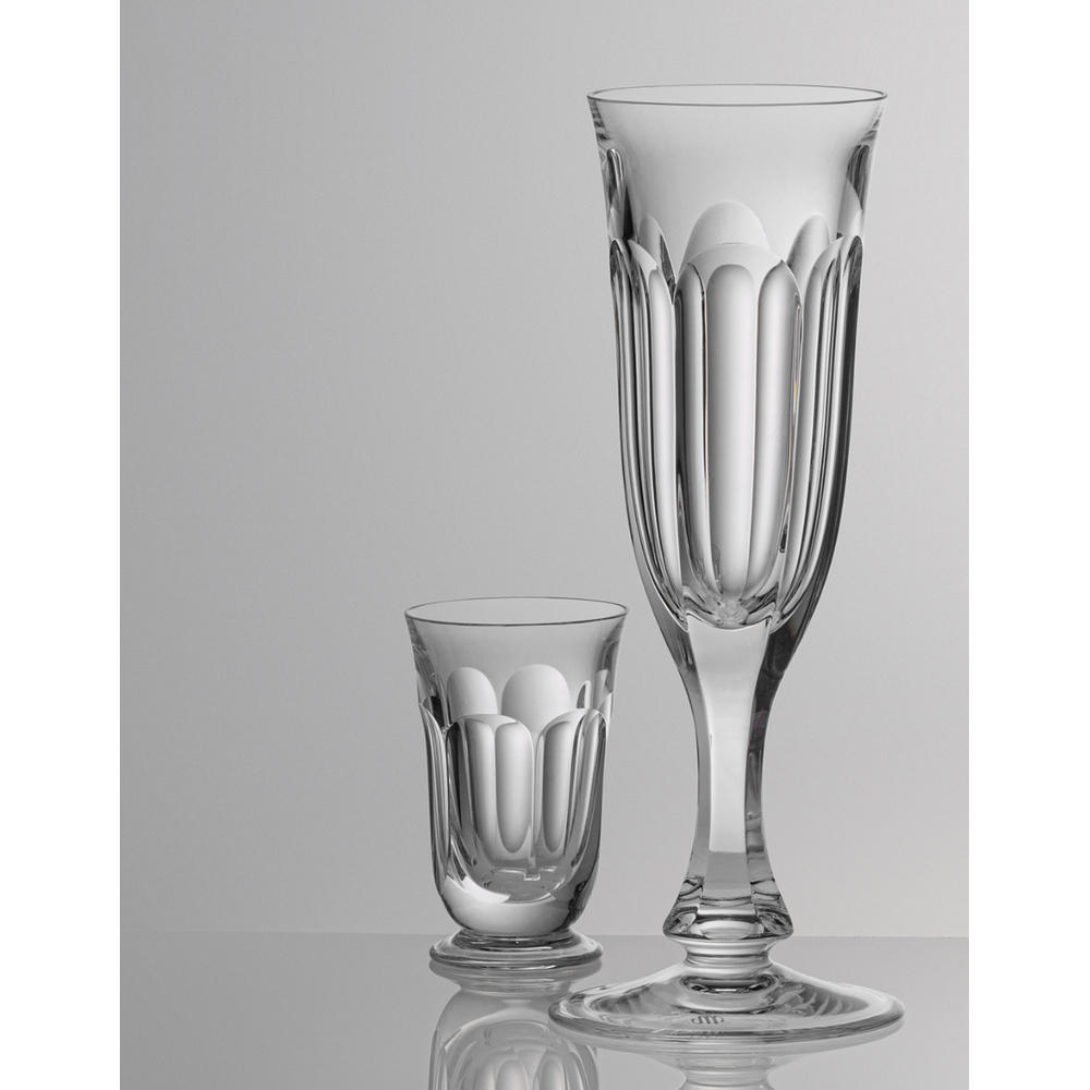Bohemian crystal champagne flute glass (140 ml) by Moser