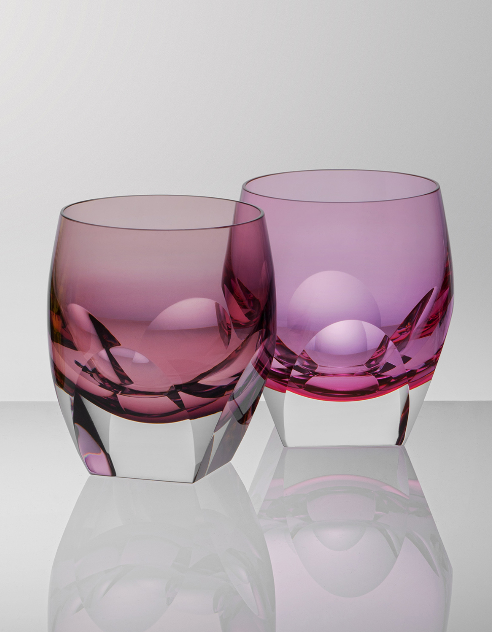 Bohemian crystal shot glass for spirits by Moser - Moser