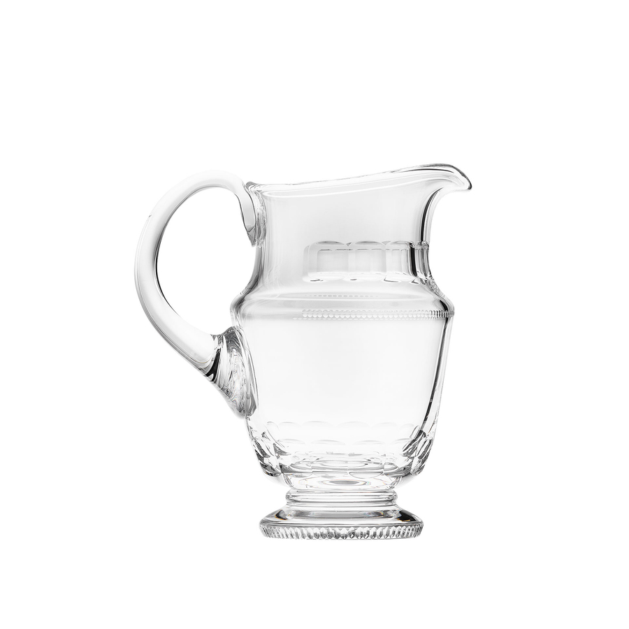 1,500 ml water jug of cut Moser crystal