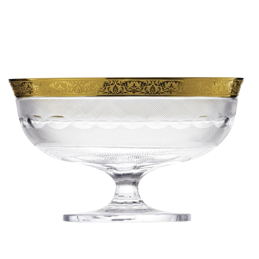 Bohemian lead-free crystal bowl from Splendid collection by Moser