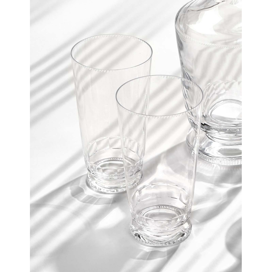 400 ml crystal water glass of cut by Moser