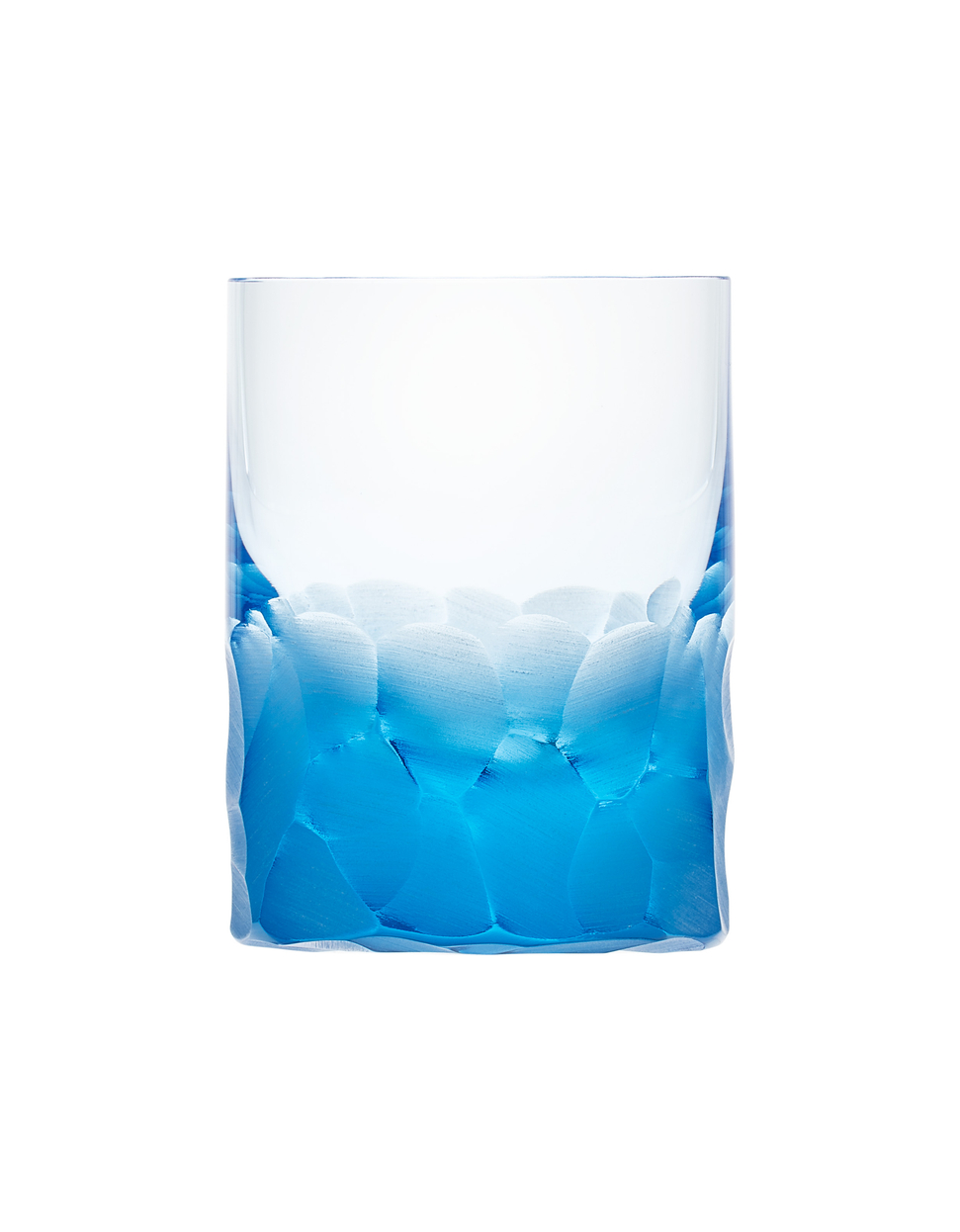 Blue Bohemian crystal shot glass 60 ml for spirit by Moser