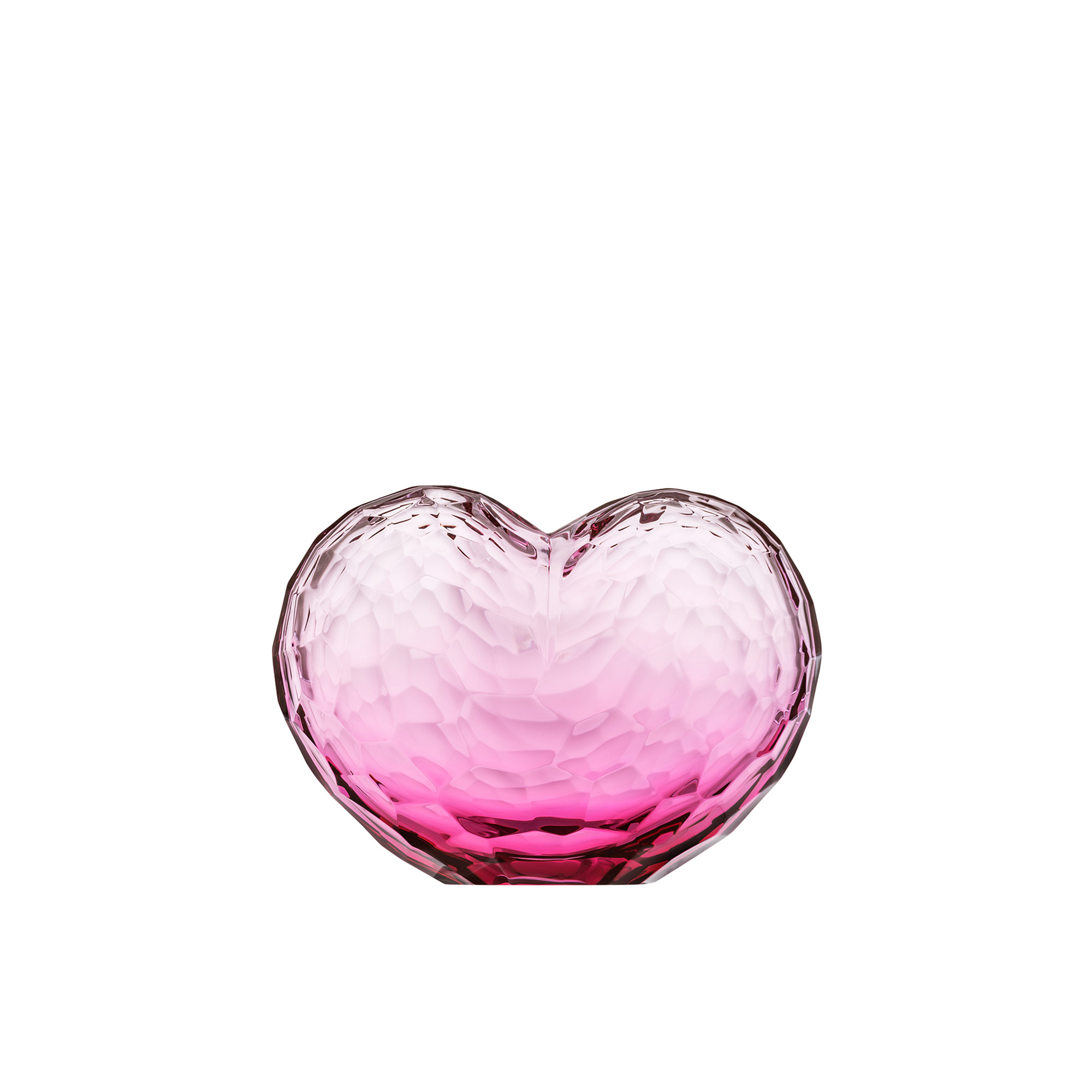 Bohemian cut crystal decoration Heart by Moser