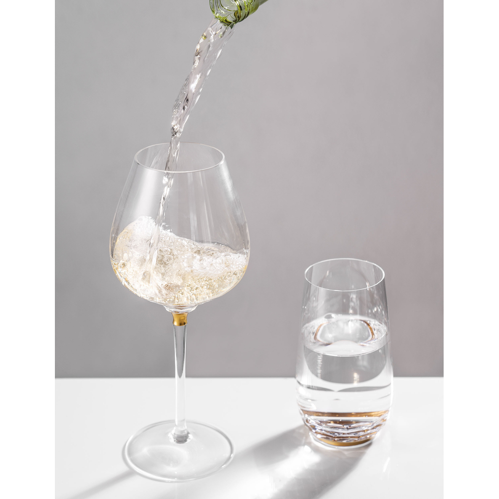 Hand-cut water glass, 500 ml, from the Jewel Collection | Moser