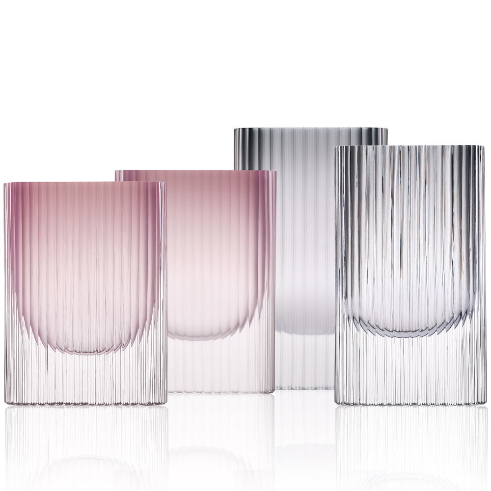 Harmonic | Modern vases of hand-cut Moser crystal - Moser