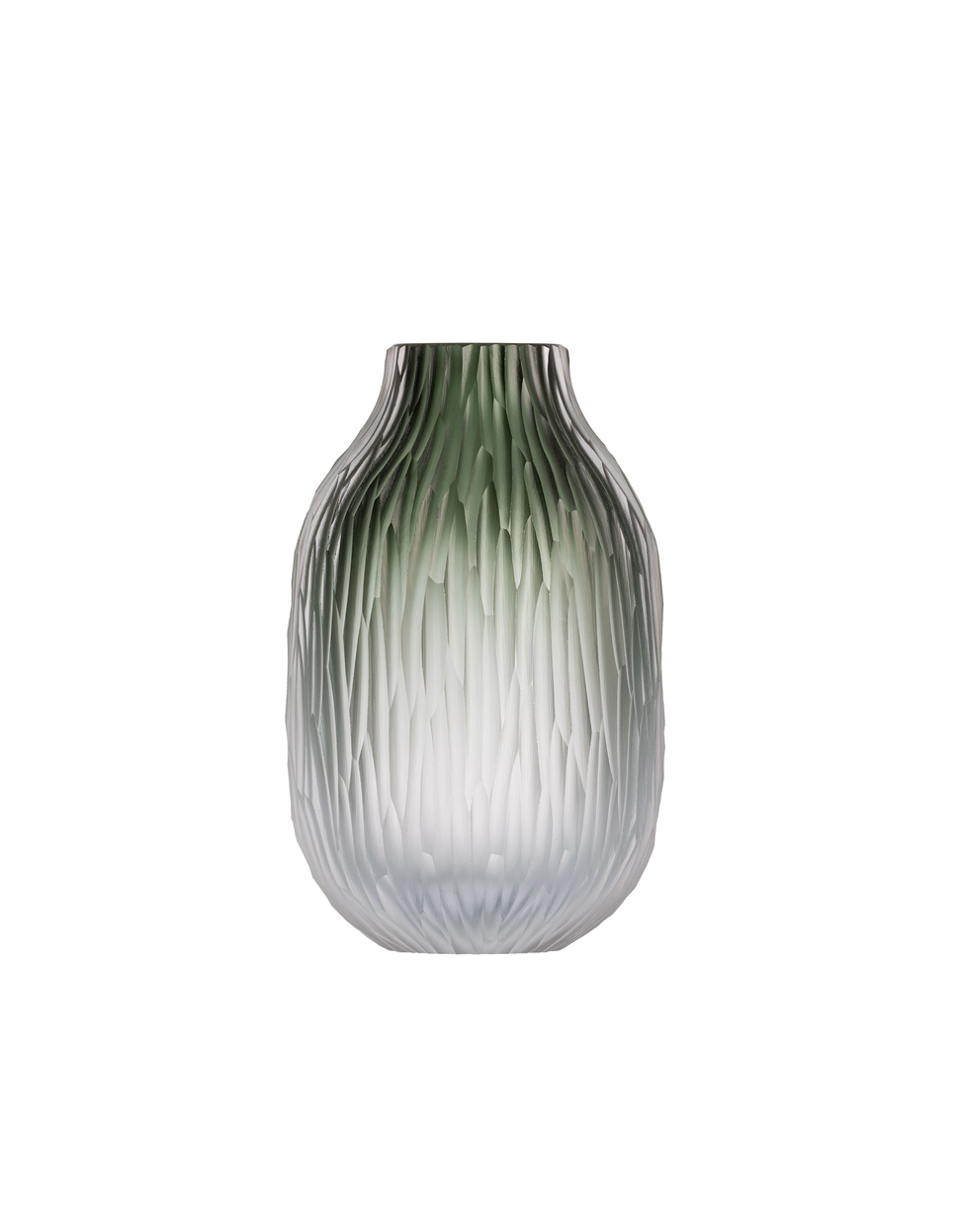 Pinea vase made of hand-cut Moser crystal
