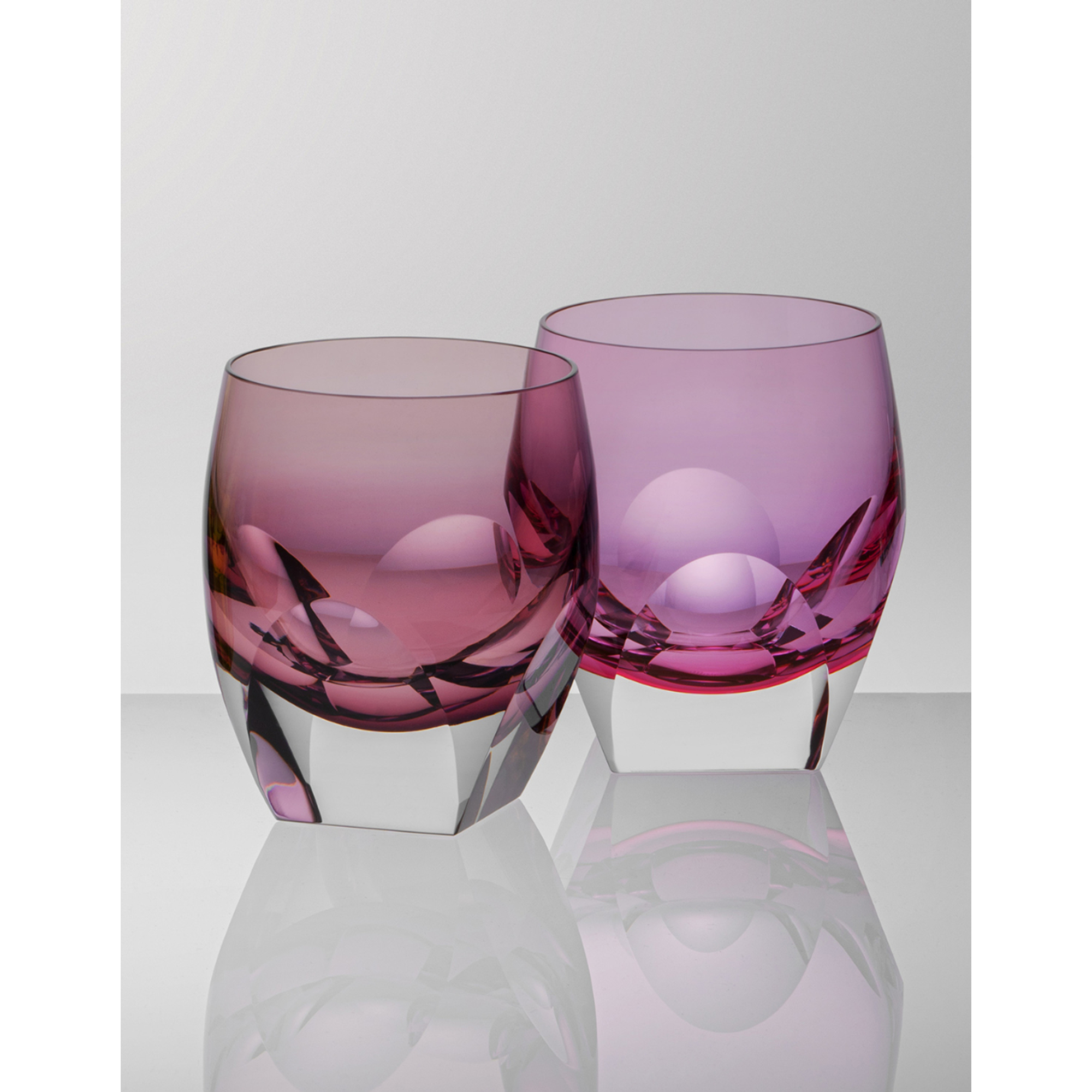 Bohemian crystal shot glass for spirits by Moser