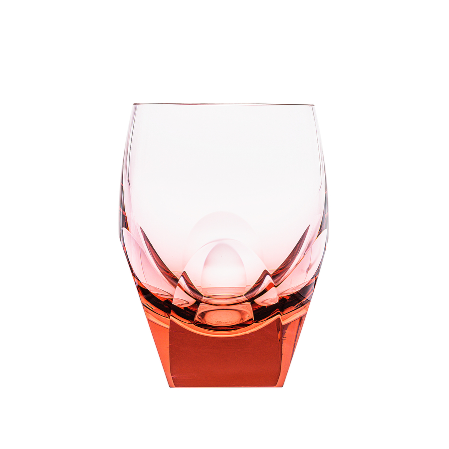 Red long drink glass from the Bar collection by Moser
